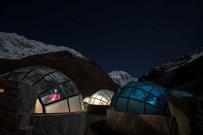 Tour Salkantay Trek A Machu Picchu En Crystal Capsules | Visita Perú